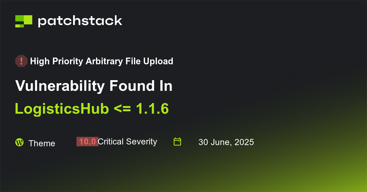 WordPress LogisticsHub theme